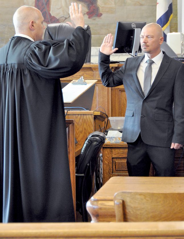 Dyer Sworn in as Magistrate | News, Sports, Jobs - The Intermountain